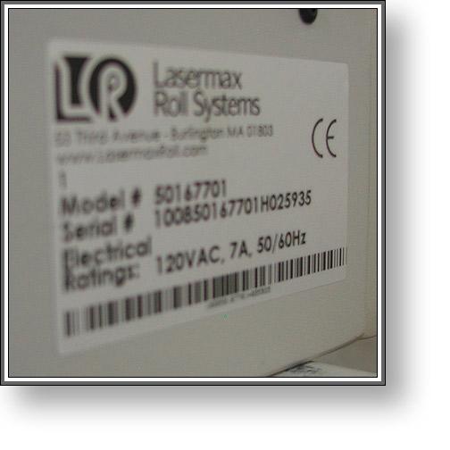 Lot #26: Lasermax Roll Systems RSI Web Cut Sheet Finishing System + C8 ...